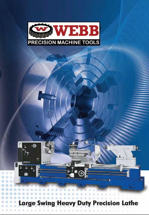 WEBB Super Heavy Duty Lathe MA 42 Series - Webb Machinery