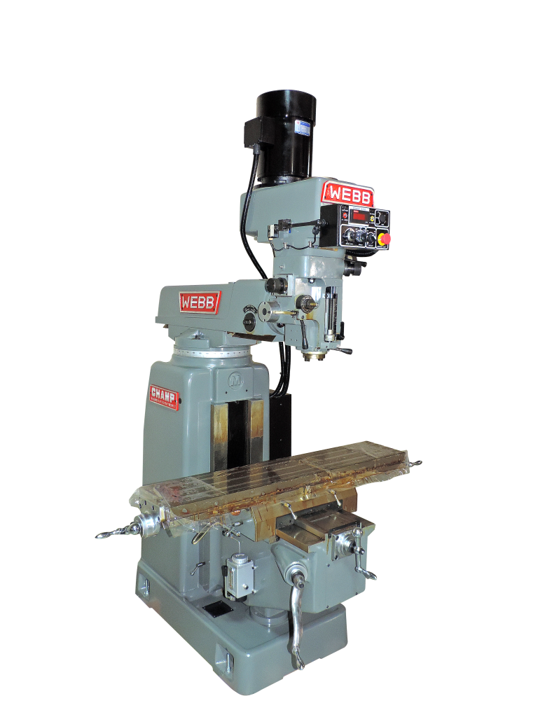 WEBB CHAMP MILLING MACHINES - Webb Machinery